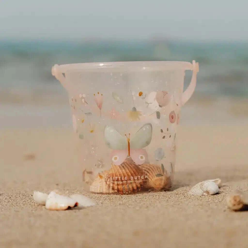 Balde de Conchas Flowers 19cm | Little Dutch – Mini-Me - Baby & Kids Store